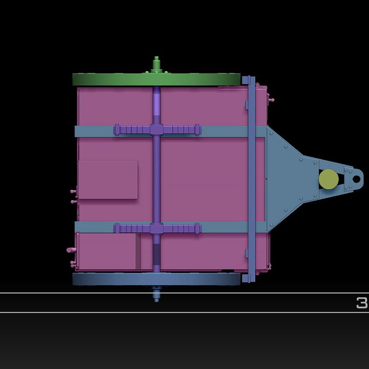 3D Printable field kitchen and german soldiers by Dmitry Tishchenkov
