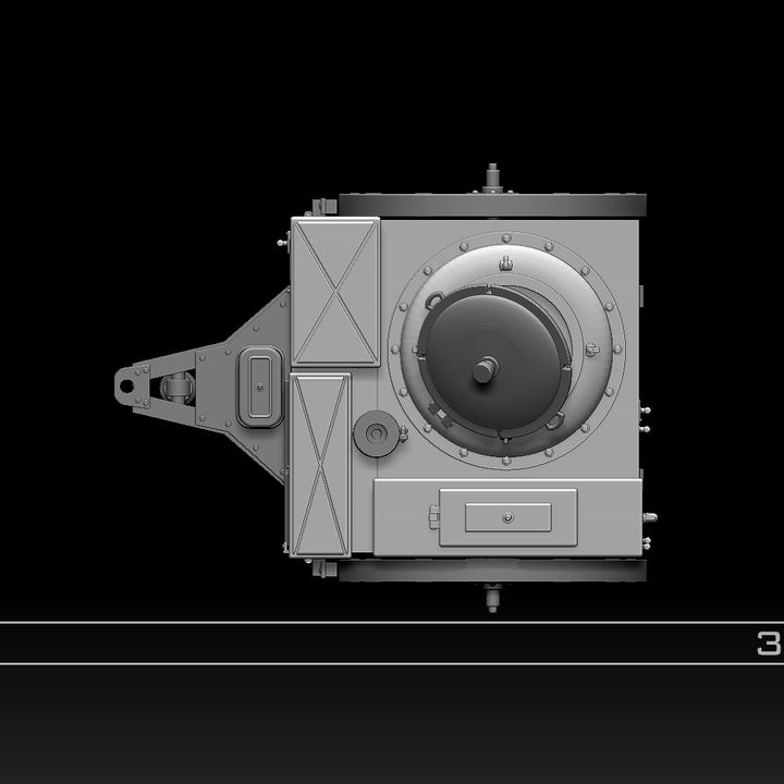 3D Printable field kitchen and german soldiers by Dmitry Tishchenkov