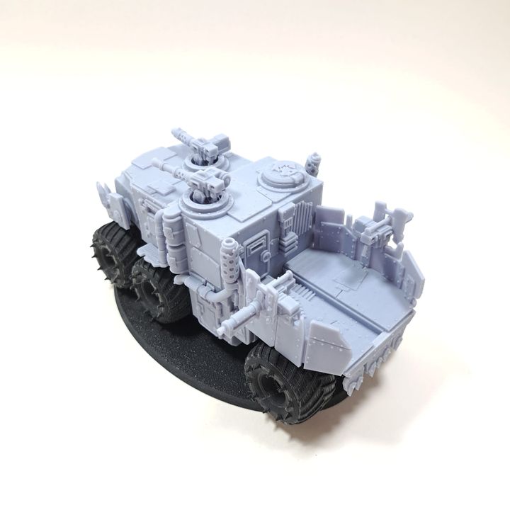 3D Printable Ork Battlewagon by Mike Jansen