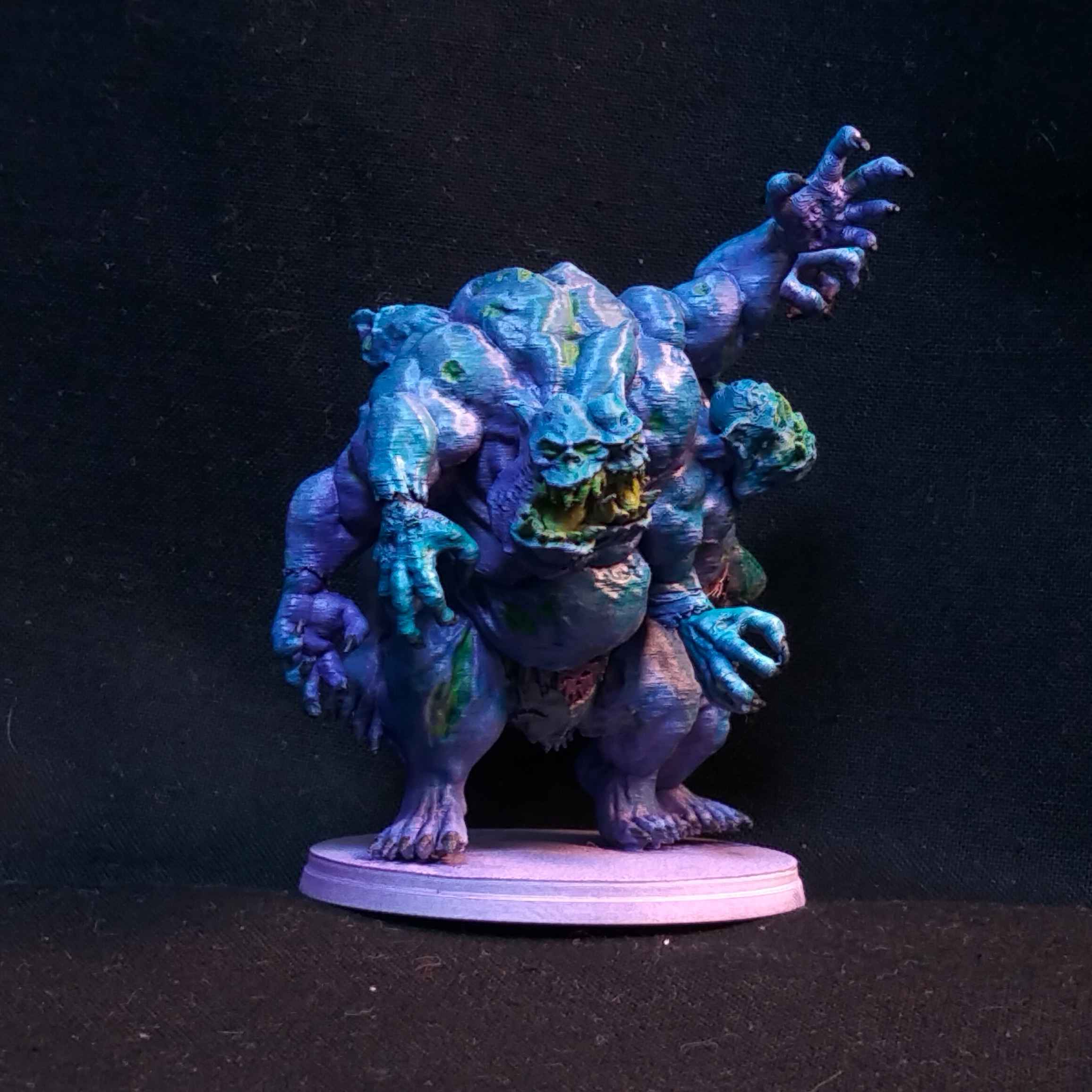 3D Printable MrModulork's Rat King Orc Zombie by MrModulork