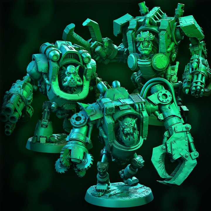3D Printable MrModulork's Full Borg Orc Ladz by MrModulork