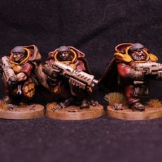 3D Printable Supermassive Space Dwarves: Roughnecks by Treadhead Rad