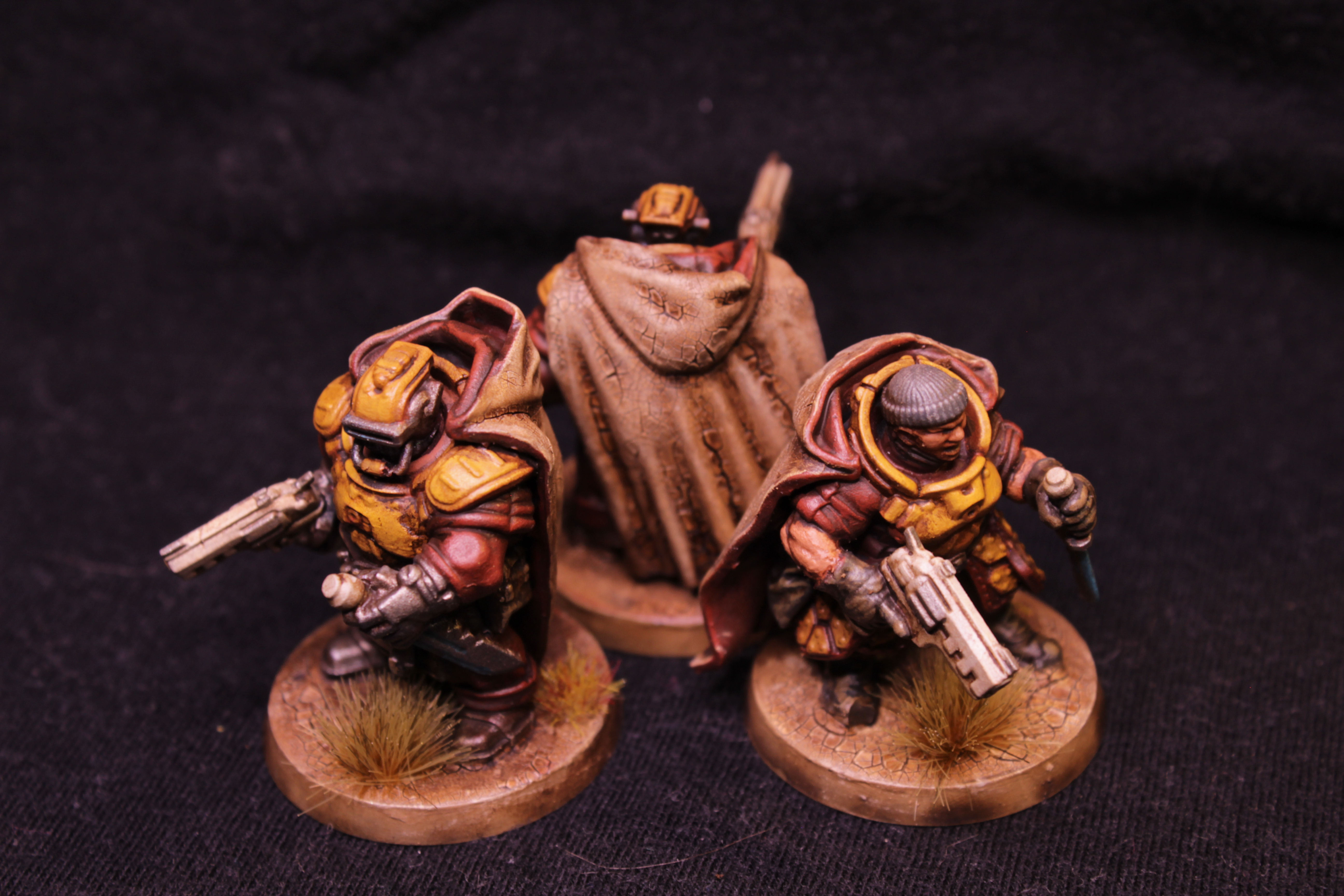 3D Printable Supermassive Space Dwarves: Roughnecks by Treadhead Rad