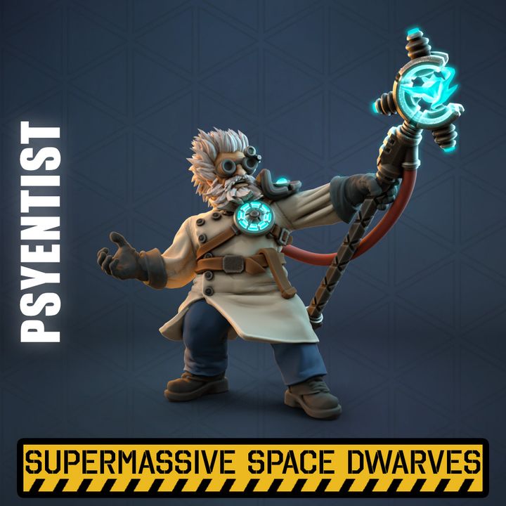 3D Printable Supermassive Space Dwarves Kickstarter Bundle by Treadhead Rad