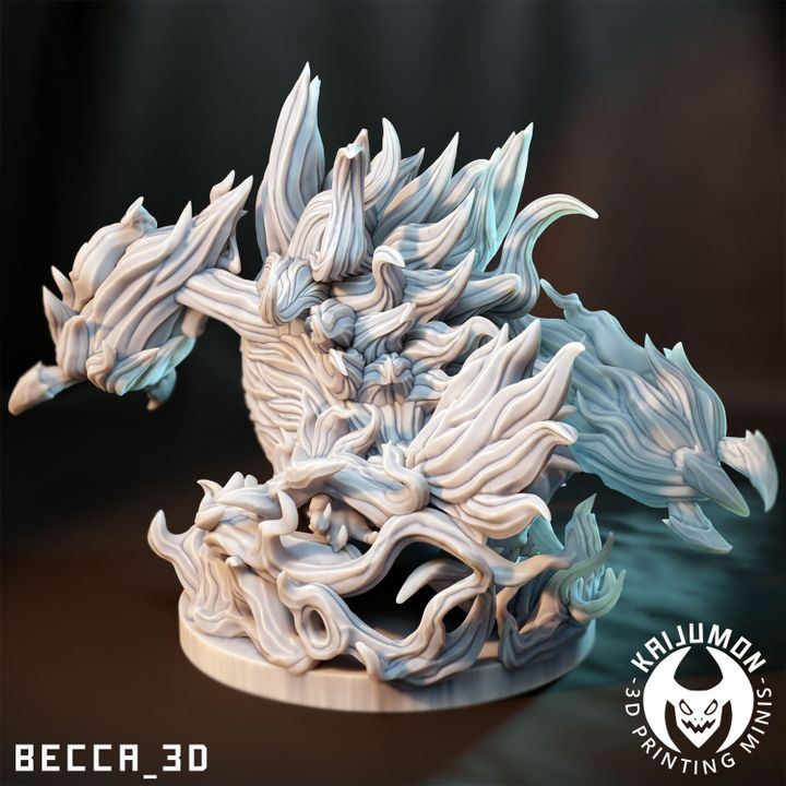 3D Printable Mega Poison Ghost by Kaijumon