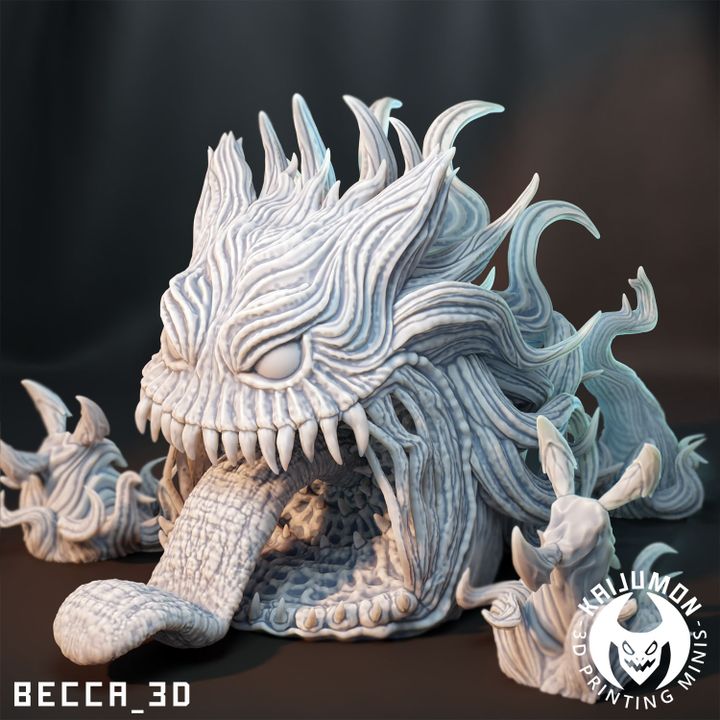 3D Printable Poison Ghost Pack by Kaijumon