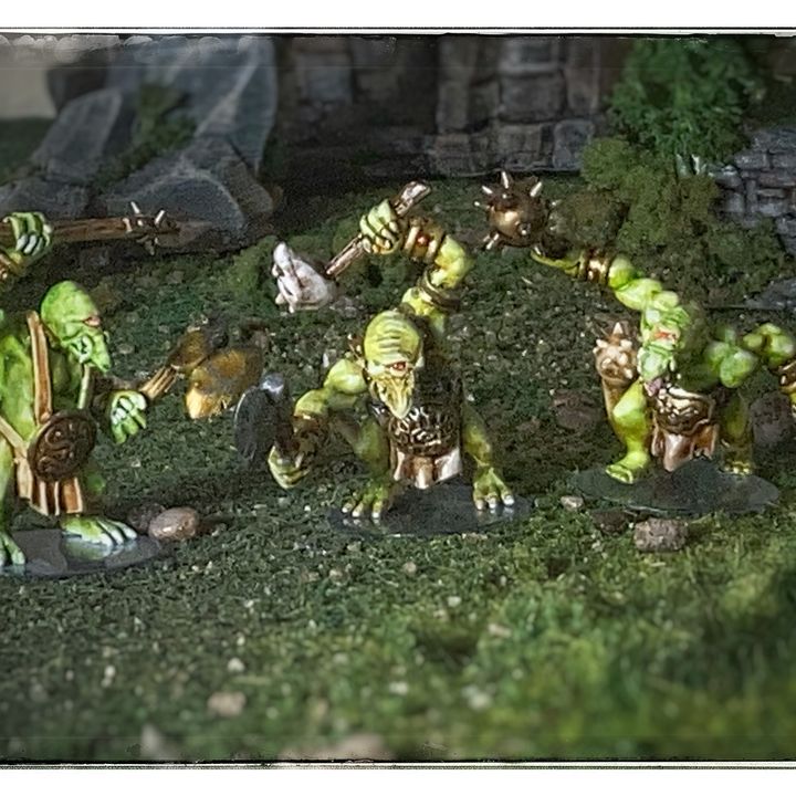 3D Printable Fomorian Warriors by Frank Turfler