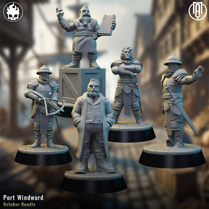 3D Printable Dwarven Foreman by NPC Forge