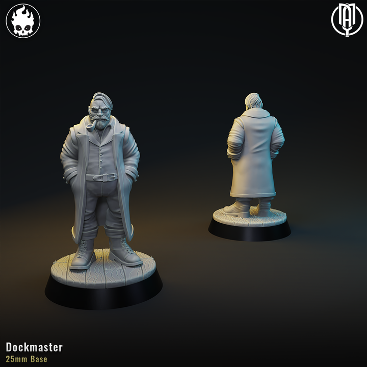 3D Printable Dockmaster by NPC Forge