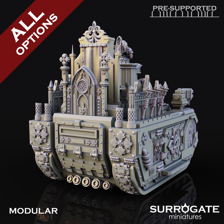 3D Printable Daughters of Dawn Ark of Purification, Surrogate ...