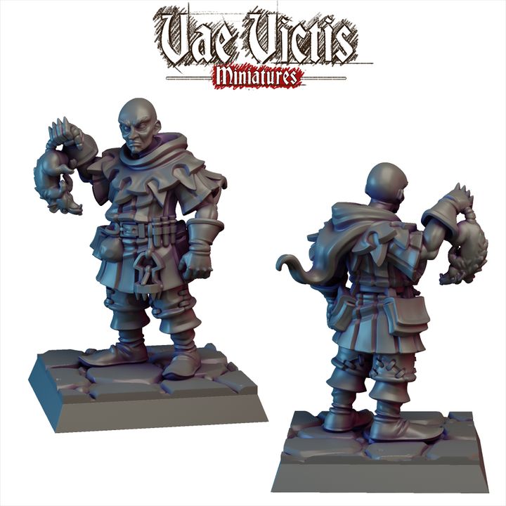 3D Printable Rat Catcher [PRE-SUPPORTED] by Vae Victis Miniatures
