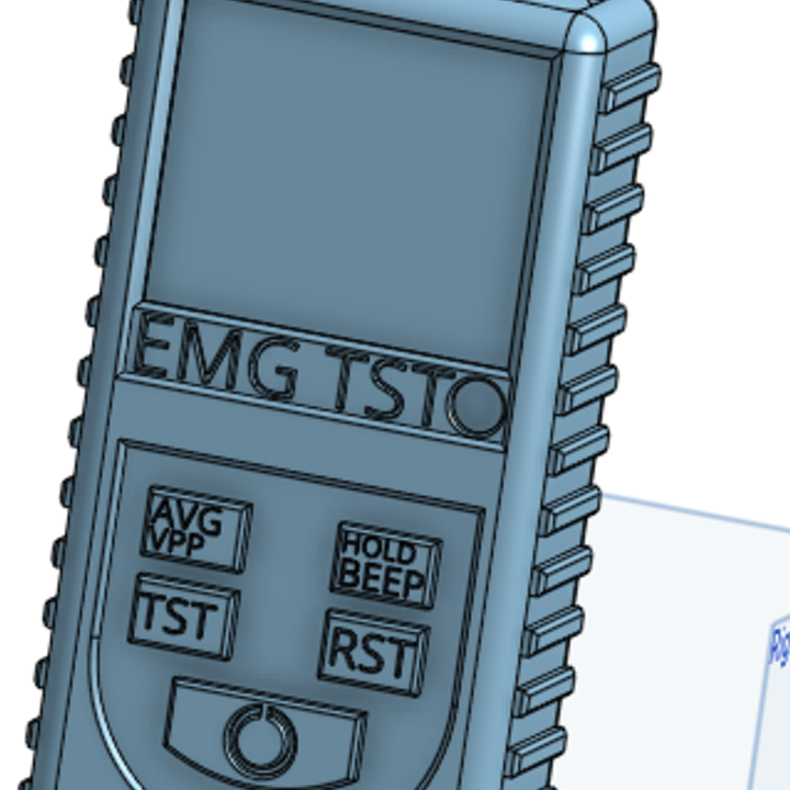 3D Printable geiger counter prop by aiden