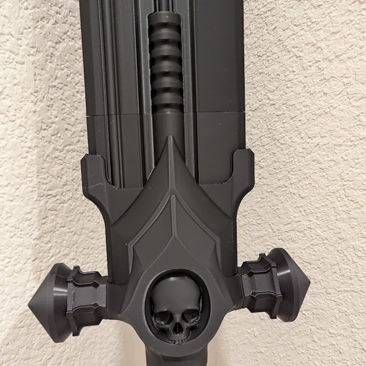 3D Printable Wardens Blade Power Sword by Joe D