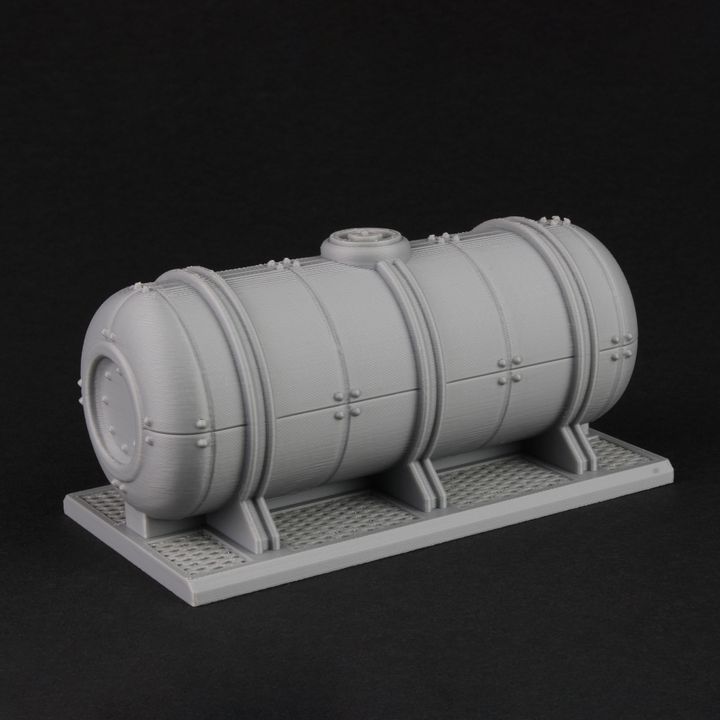 3D Printable Fuel Tank Stockpile by Tesseract Tomb