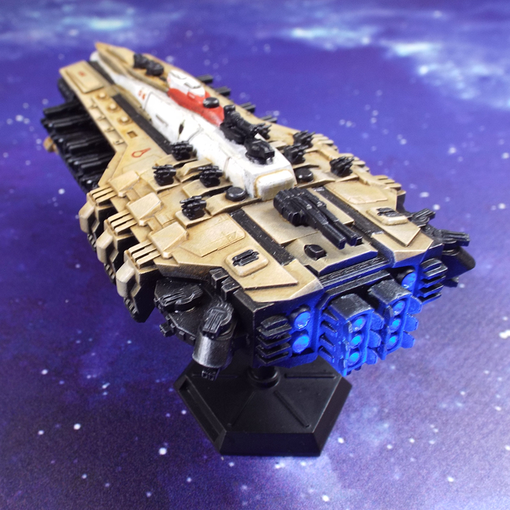 3D Printable Typhon Battlecruiser by David Tarron