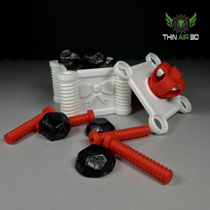 3D Printable Annoying Gift Box Mini by Thin Air 3D