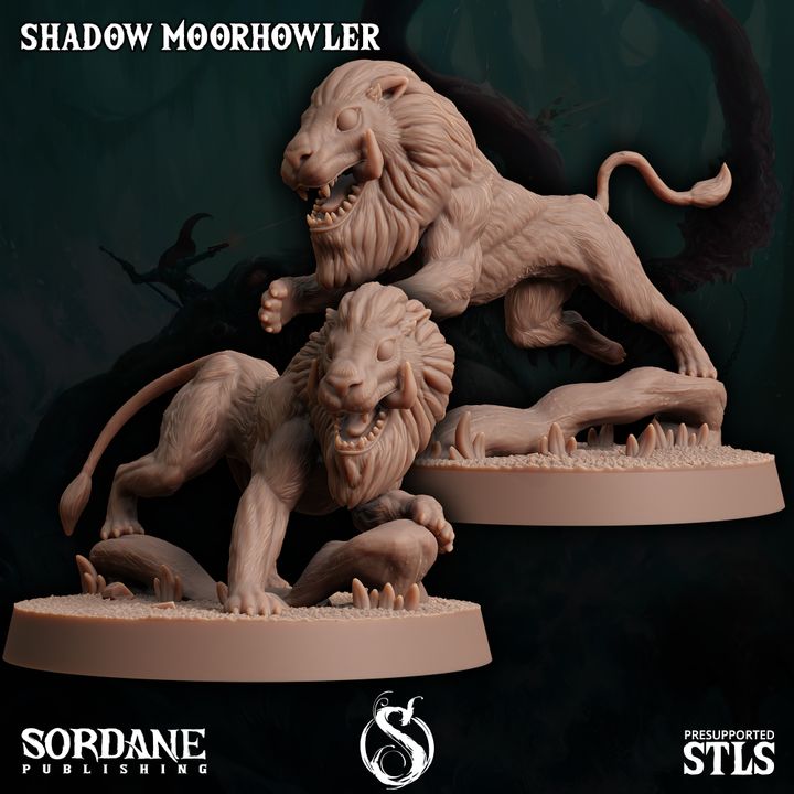 3D Printable Shadow Moorhowler by Sordane Publishing