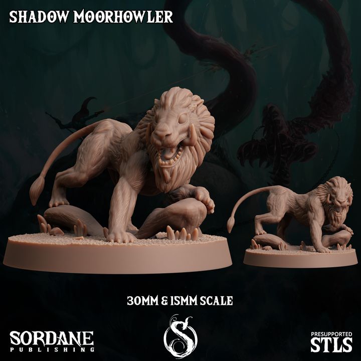3D Printable Shadow Moorhowler by Sordane Publishing