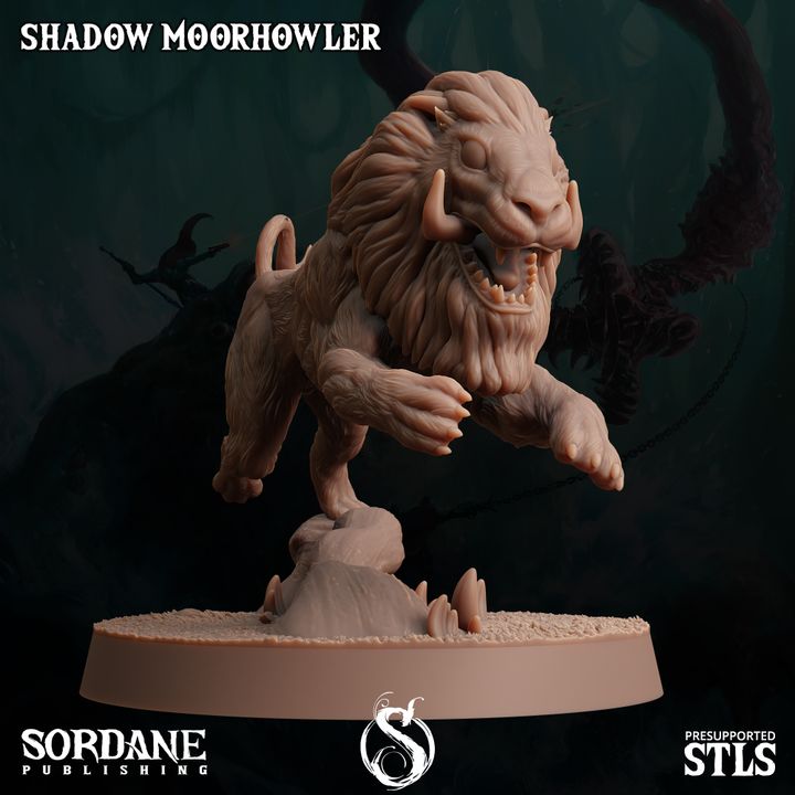 3D Printable Shadow Moorhowler by Sordane Publishing