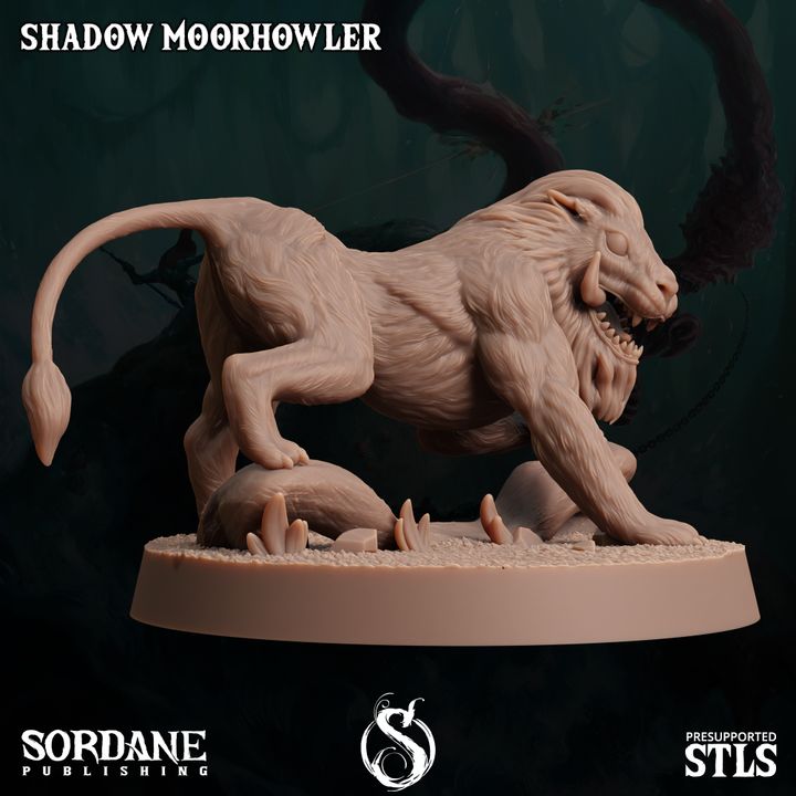 3D Printable Shadow Moorhowler by Sordane Publishing