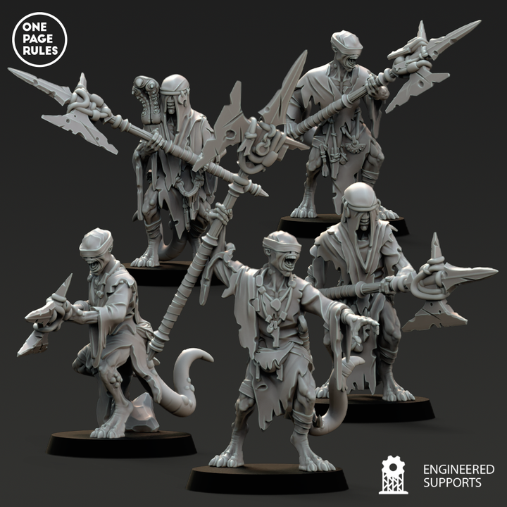 3D Printable Shadow Stalkers - Army Bundle #1 by One Page Rules