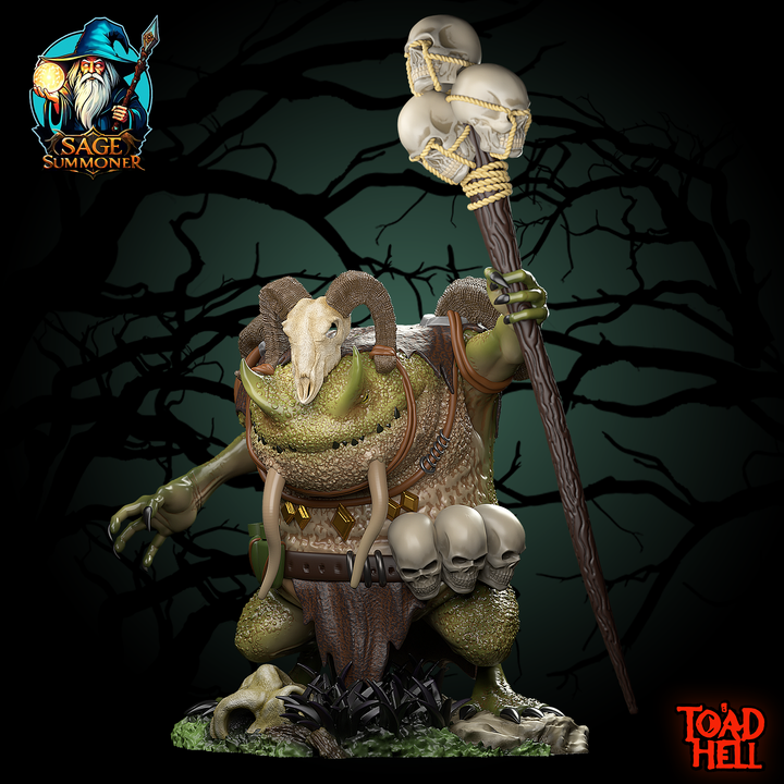 3D Printable Toad Hell Complete Bundle - 19 Pre-Supported Miniatures by Sage Summoner
