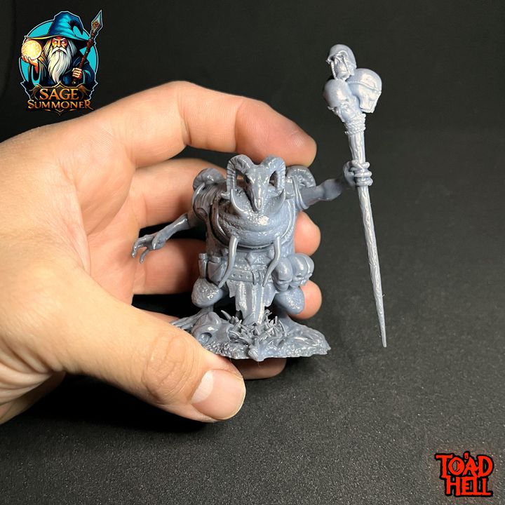3D Printable Toad Hell Complete Bundle - 19 Pre-Supported Miniatures by ...