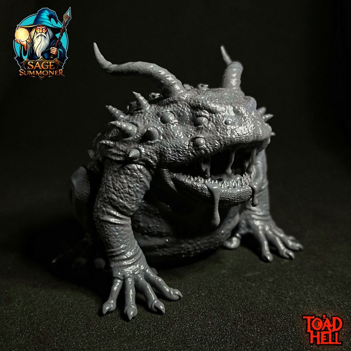 3D Printable Toad Hell Complete Bundle - 19 Pre-Supported Miniatures by ...