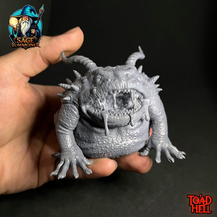3D Printable Toad Hell Complete Bundle - 19 Pre-Supported Miniatures by ...
