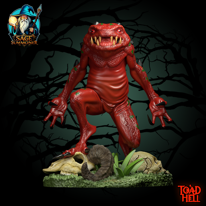 3D Printable Toad Hell Complete Bundle - 19 Pre-Supported Miniatures by ...