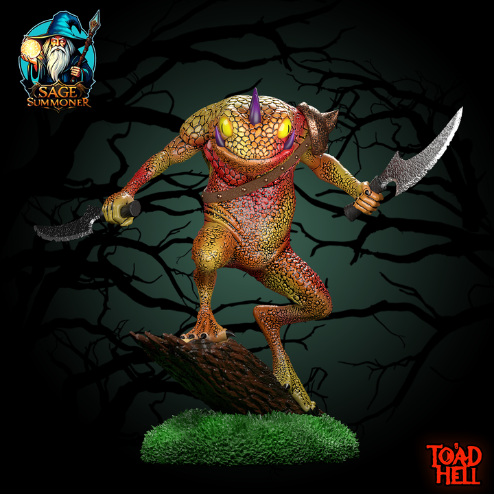 3D Printable Toad Hell Complete Bundle - 19 Pre-Supported Miniatures by ...
