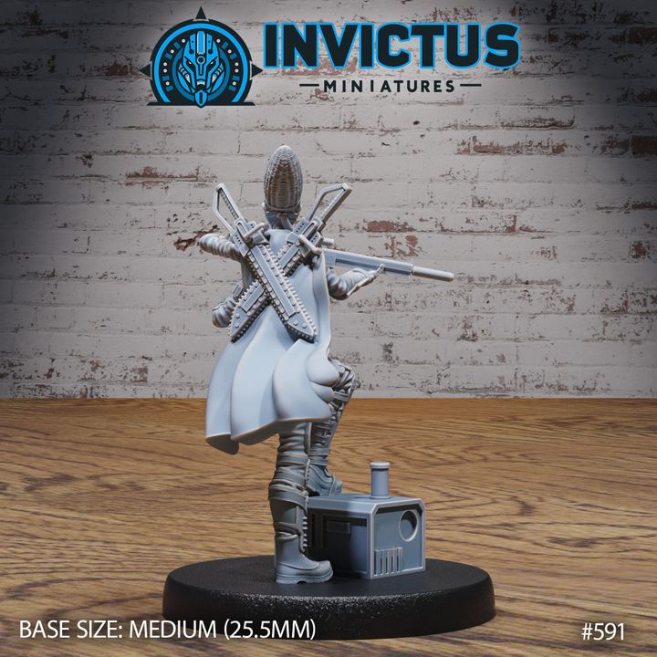 3D Printable Star Agent Shooting / Galactic Alien Ship Warrior / Space ...