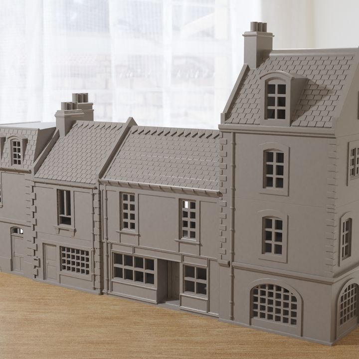 3D Printable Normandy Commercial Passage Set - WW2 Wargaming Terrain by ...