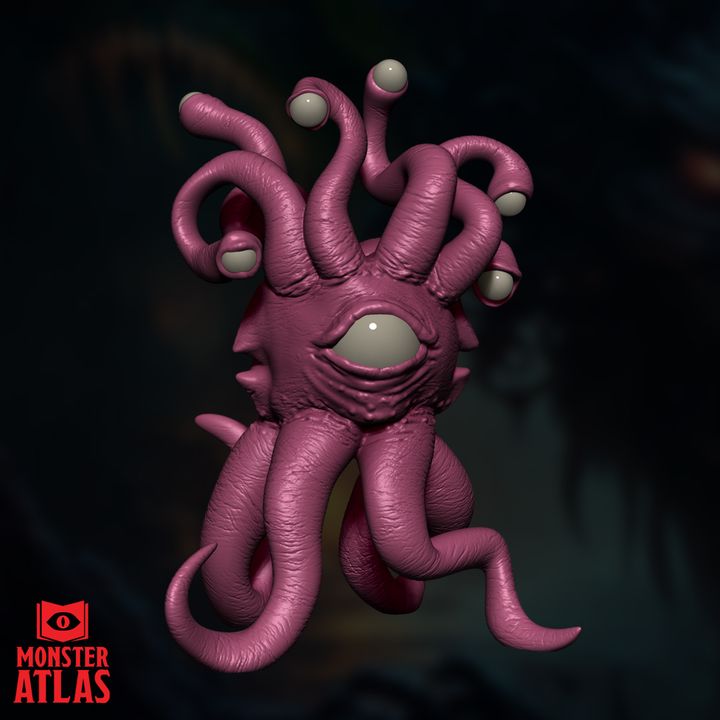 3D Printable Mindwitness by Monster Atlas