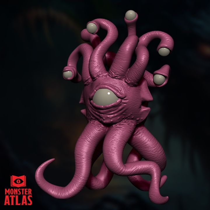 3D Printable Mindwitness by Monster Atlas