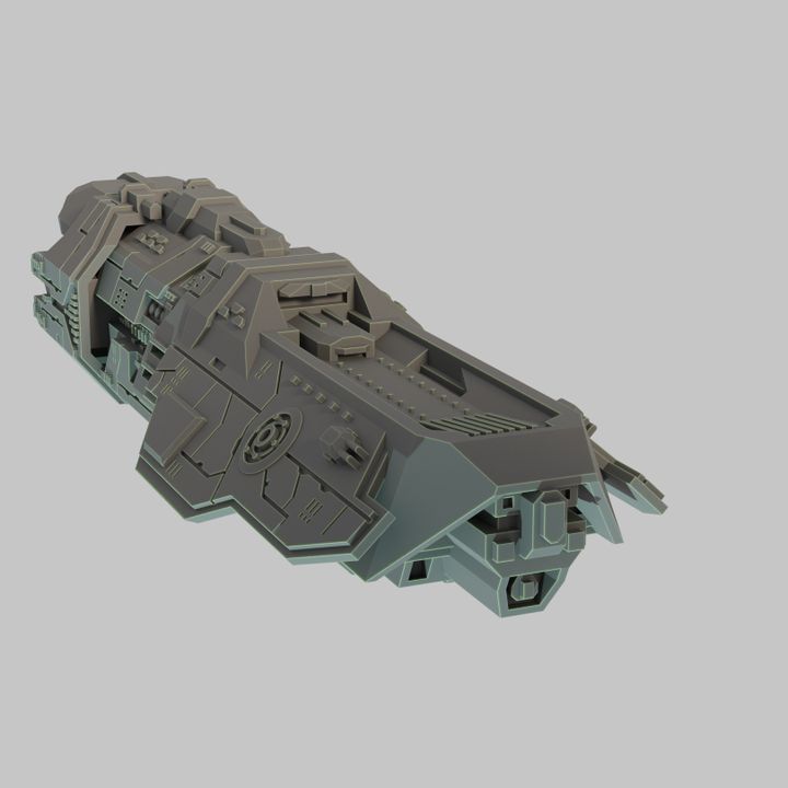3D Printable Neptune class light Cruiser by Lee McColl