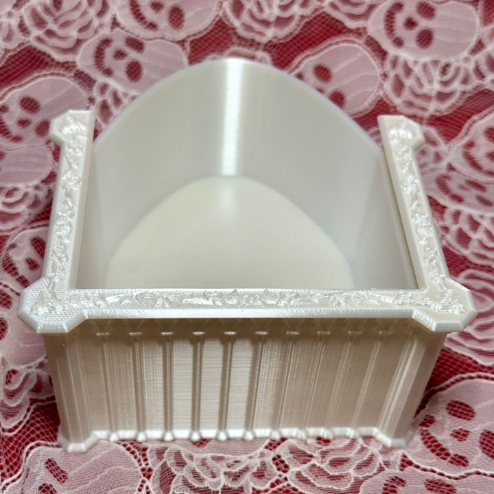 3D Printable Gothic Cathedral Trinket Box by Rye Moore