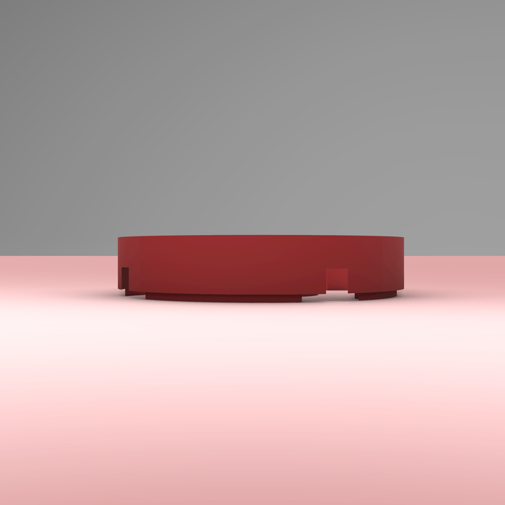 3D Printable LEGO Round Flat Tile 2X2 by VLAD-MARIUS