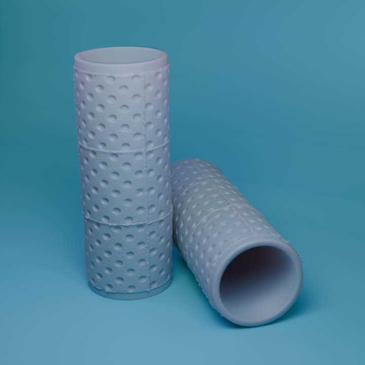 3D Printable STL file - Texture Rolling Pin for Clay and Polymer ...