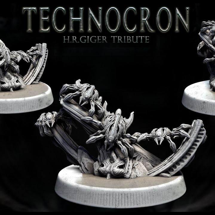 3D Printable XenoBot ( All 8 poses) by Mini Monster Mayhem