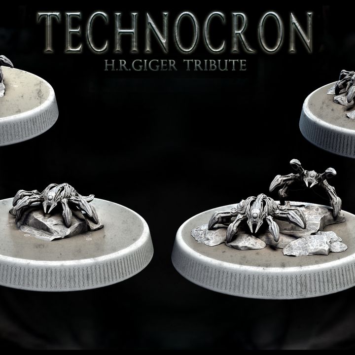 3D Printable XenoBot ( All 8 poses) by Mini Monster Mayhem