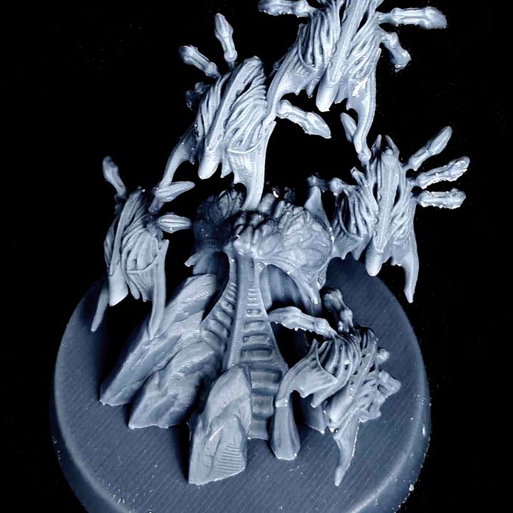 3D Printable XenoBot ( Pose 4 of 8) by Mini Monster Mayhem