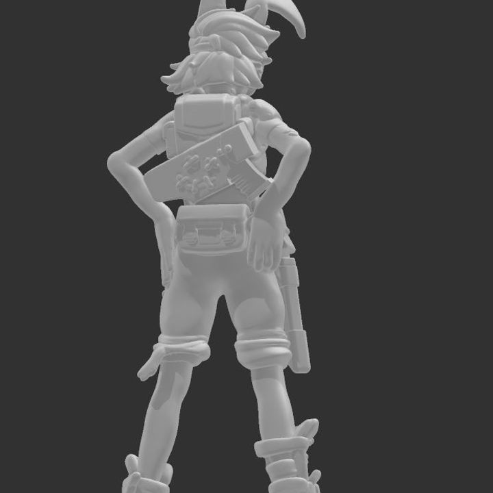 3D Printable Tina the borderlands explorer by David