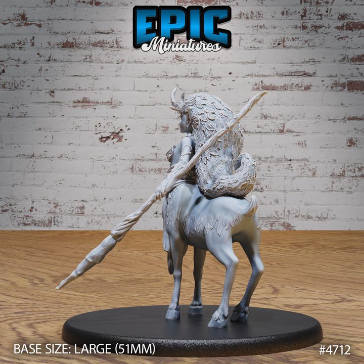 3D Printable Faun Druid / Goat Human Hybrid / Centaur Warrior / Horned ...