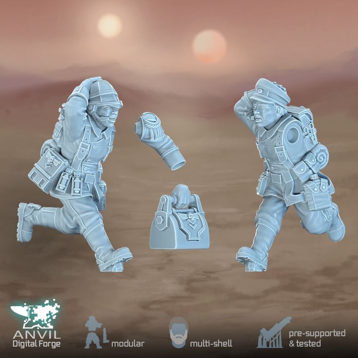 3D Printable British Space Force - Modular Command Pack - Dress Uniform ...