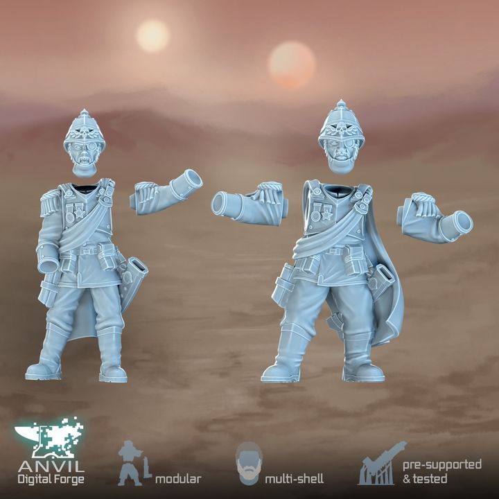 3D Printable British Space Force - Modular Command Pack - Dress Uniform ...