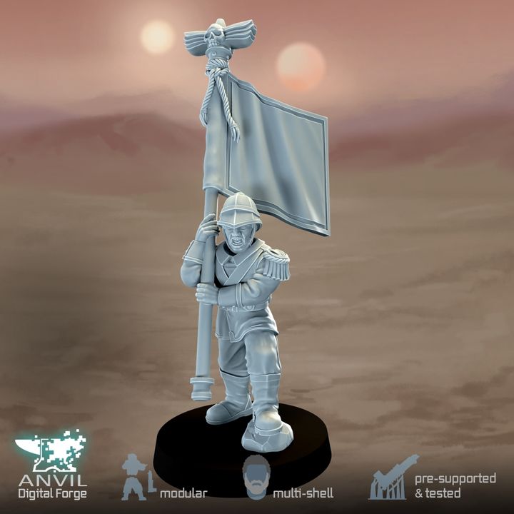 3D Printable British Space Force - Modular Command Pack - Dress Uniform ...