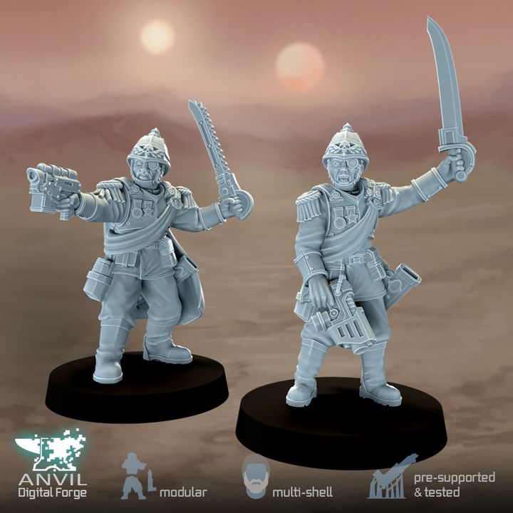 3D Printable British Space Force - Modular Command Pack - Dress Uniform ...