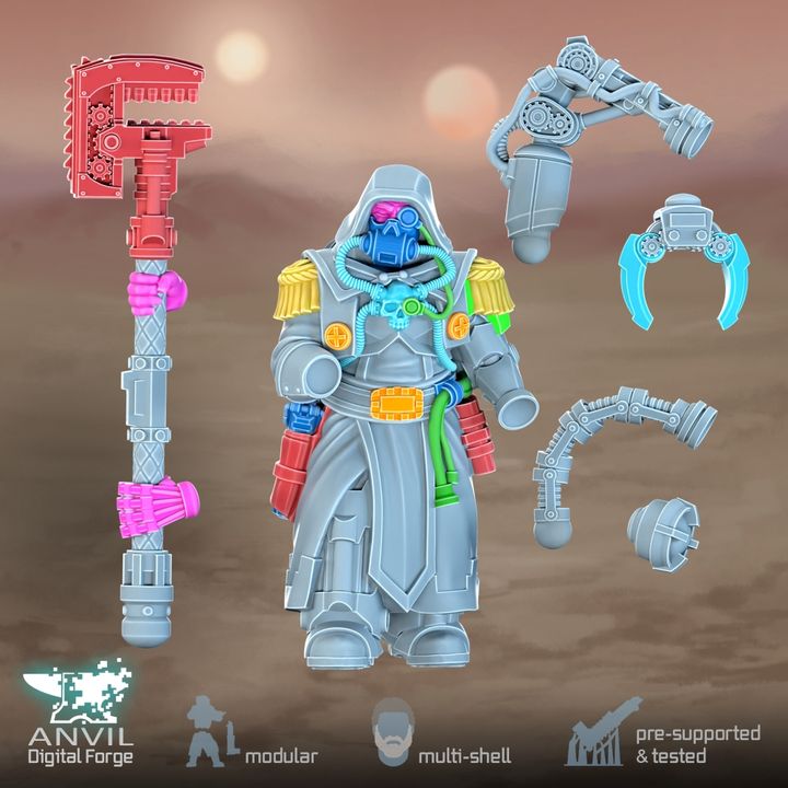 3D Printable British Space Force - Character Pack - Dress Uniform by ...