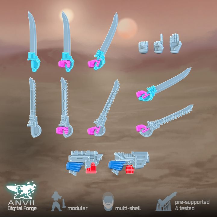 3D Printable British Space Force - Character Pack - Dress Uniform by ...